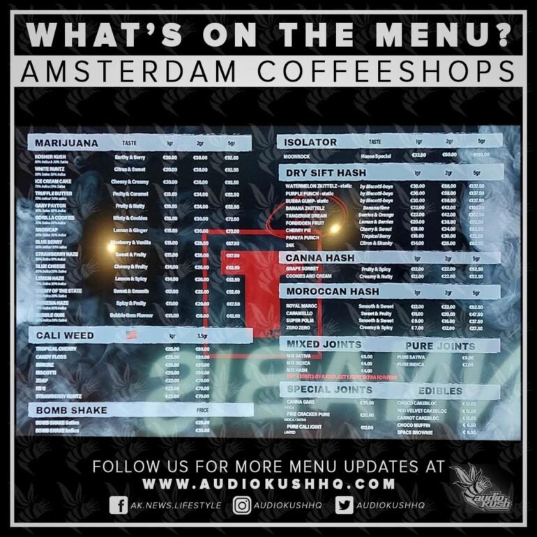 Meet Amsterdam’s Newest Coffeeshops – AudioKush